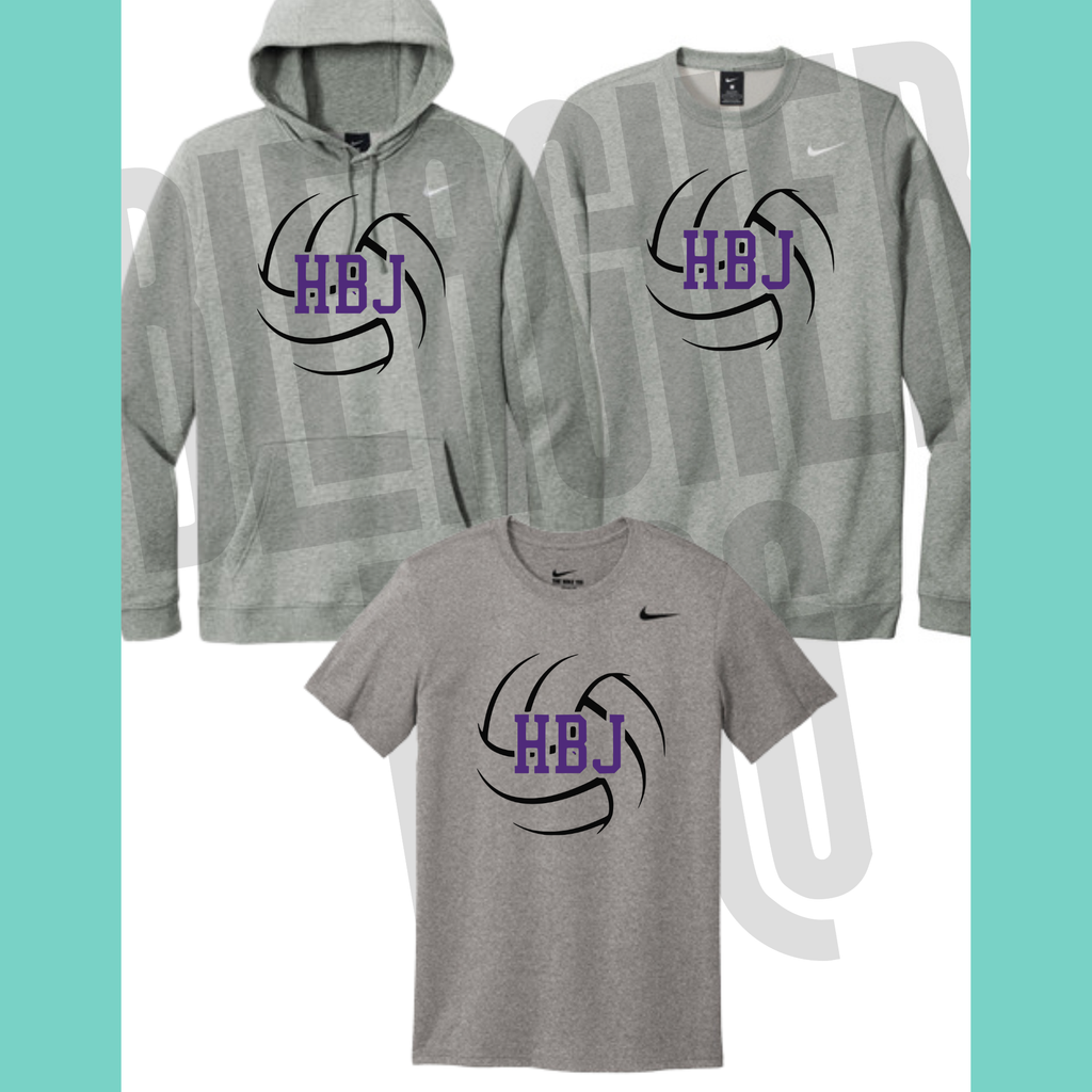 HollenBall HBJ Volleyball NIKE Gray 24 – BleacherBLING
