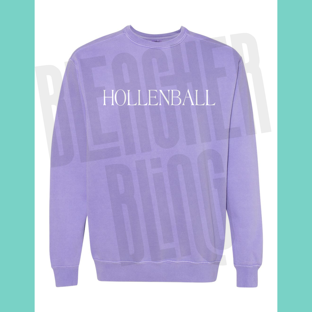 HollenBall Comfort Colors Crewneck Sweatshirt 24 – BleacherBLING